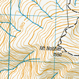 Mount Nobbler, Otago - NZ Topo Map