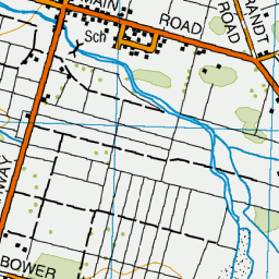 Whataroa, West Coast - NZ Topo Map