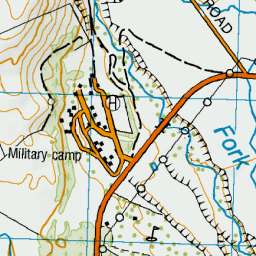 Tekapo Military Camp, Canterbury - NZ Topo Map