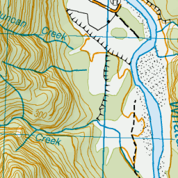 Whataroa River, West Coast - NZ Topo Map