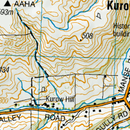 Kurow Hill, Canterbury - NZ Topo Map