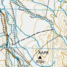 Hankey Stream, Canterbury - NZ Topo Map
