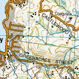 Macandrew Bay, Otago - NZ Topo Map