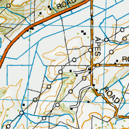 Merton, Otago - NZ Topo Map