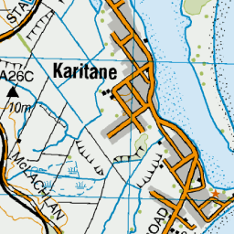 Karitane, Otago - NZ Topo Map