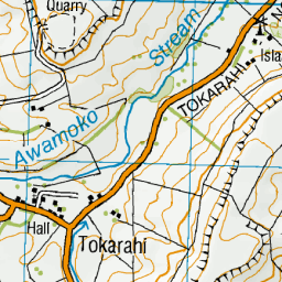 Tokarahi, Otago - NZ Topo Map