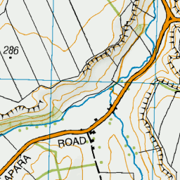 Island Cliff, Otago - NZ Topo Map