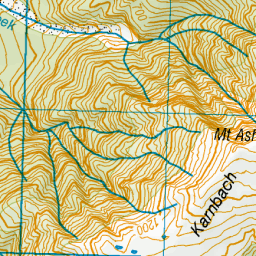 Karnbach, West Coast - NZ Topo Map