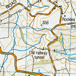 Rocklea, Otago - NZ Topo Map