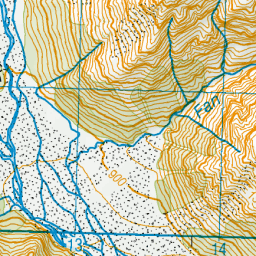 Havelock River, Canterbury - NZ Topo Map