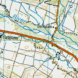 Berridale, Canterbury - NZ Topo Map