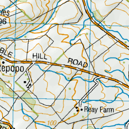 Reay Farm, Otago - NZ Topo Map