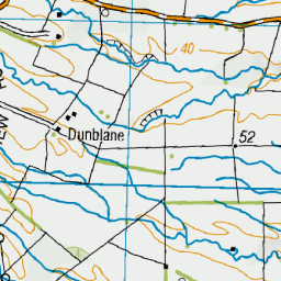 Dunblane, Otago - NZ Topo Map