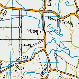 Friston, Otago - NZ Topo Map