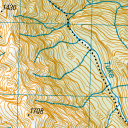 Tuke River, West Coast - NZ Topo Map