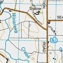 Shalimar, Otago - NZ Topo Map