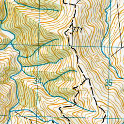 Otaio River, Canterbury - NZ Topo Map