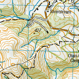 Silverstream, Canterbury - NZ Topo Map