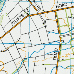 Otaio River, Canterbury - NZ Topo Map