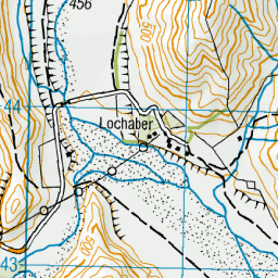 Lochaber, Canterbury - NZ Topo Map