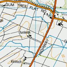 Kinloch, Canterbury - NZ Topo Map