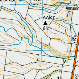 Annalong, Canterbury - NZ Topo Map