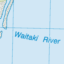 Waitaki River, Otago - NZ Topo Map