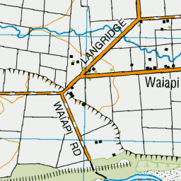 Waiapi, Canterbury - NZ Topo Map