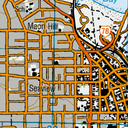 TIMARU, Canterbury - NZ Topo Map