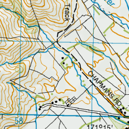Temora, Canterbury - NZ Topo Map