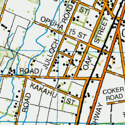 Orari, Canterbury - NZ Topo Map