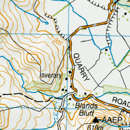 Inverary, Canterbury - NZ Topo Map