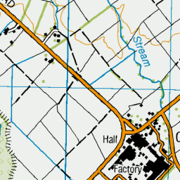 Clandeboye, Canterbury - NZ Topo Map
