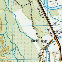 Kokiri, West Coast - NZ Topo Map