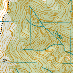 PAPAROA RANGE, West Coast - NZ Topo Map