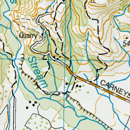 Winterslow, Canterbury - NZ Topo Map