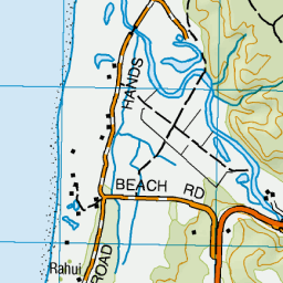 Rahui, West Coast - NZ Topo Map
