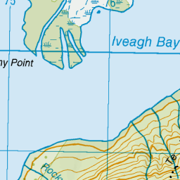 Iveagh Bay, West Coast - NZ Topo Map