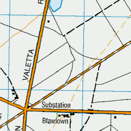 Chartwell Park, Canterbury - NZ Topo Map