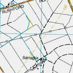 Balmaghie, Canterbury - NZ Topo Map