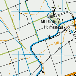Mount Harding, Canterbury - NZ Topo Map