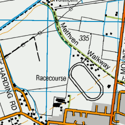 Methven Walkway, Canterbury - NZ Topo Map
