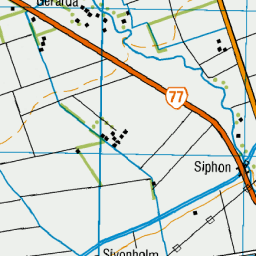 Bicton, Canterbury - NZ Topo Map