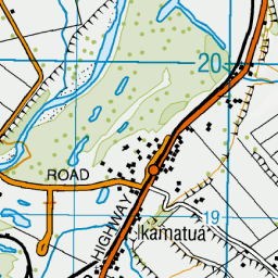 Ikamatua, West Coast - NZ Topo Map