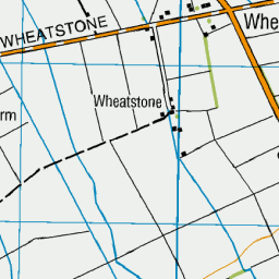 Wheatstone, Canterbury - NZ Topo Map