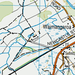 Waimangaroa, West Coast - NZ Topo Map