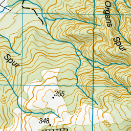 Koranui Incline, West Coast - NZ Topo Map