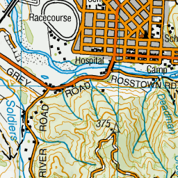 Reefton, West Coast - NZ Topo Map