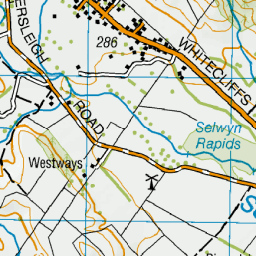 South Malvern, Canterbury - NZ Topo Map
