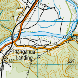 Inangahua Landing, West Coast - NZ Topo Map
